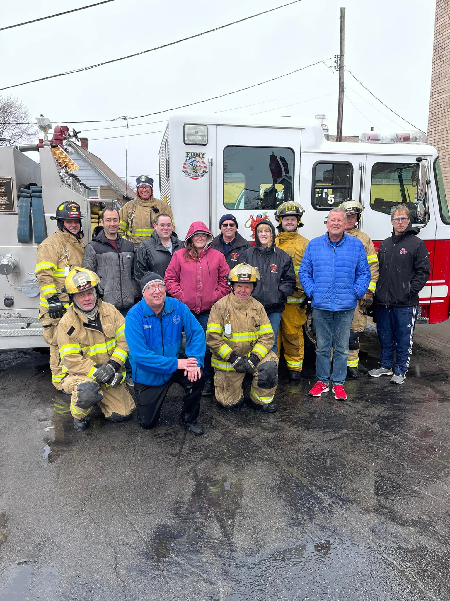 "Thank you" to Chief Mark Stonebraker - Lancaster Fire Department